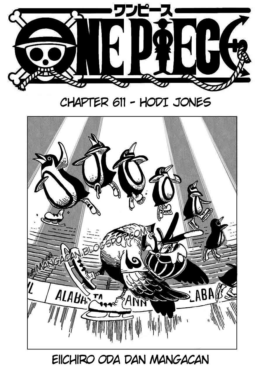 One Piece 611 : Hodi jones | Anime Scanlation